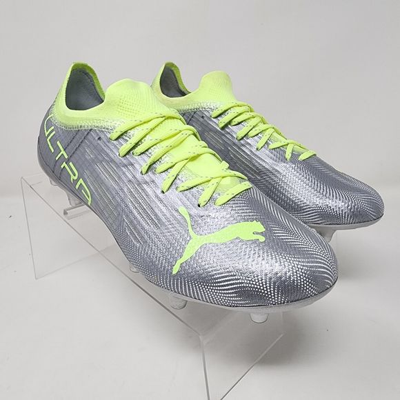 Puma | Shoes | Puma Soccer Cleats Womens 7 Grey Metallic Ultra 4 Fg Ag ...